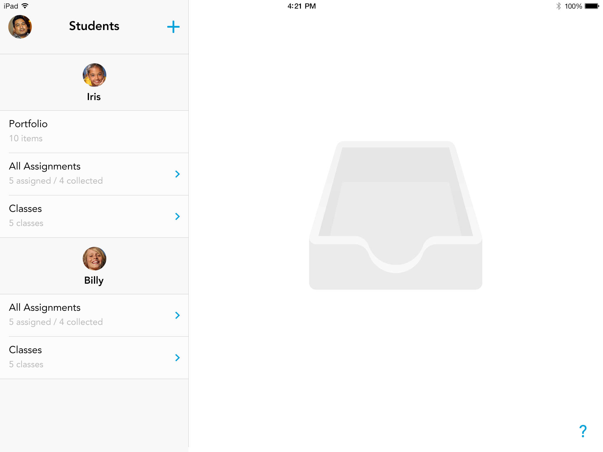 Parent Sign Up – Showbie